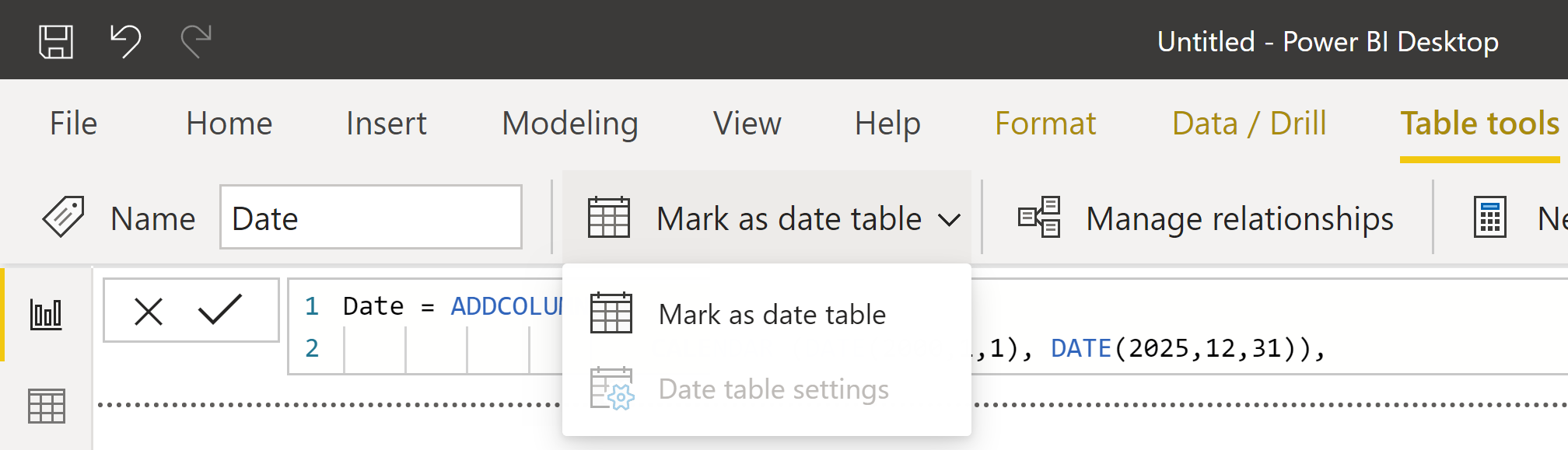 Hiểu rõ Date Dimension trong Power BI (Default hay Custom?)
