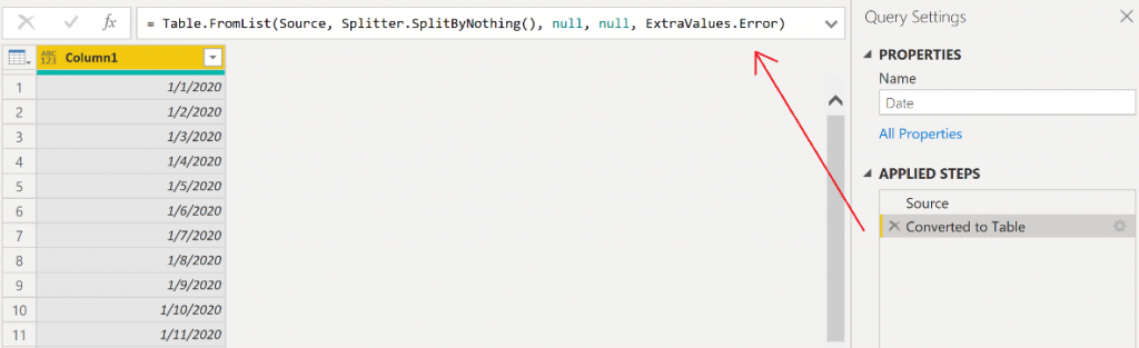 Hướng dẫn tạo Date Table bằng Power Query và M