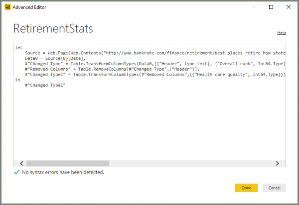 Tổng quan về Power Query trong Power BI Desktop